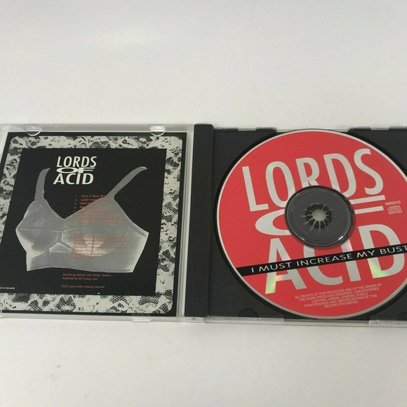 AAM | Media | Rare Lords Of Acid I Must Increase My Bust 996 Audio Cd Used Excellent | Poshmark